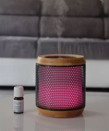 Ултразвуков арома дифузер за етерични масла и овлажнител за въздух Elipsia